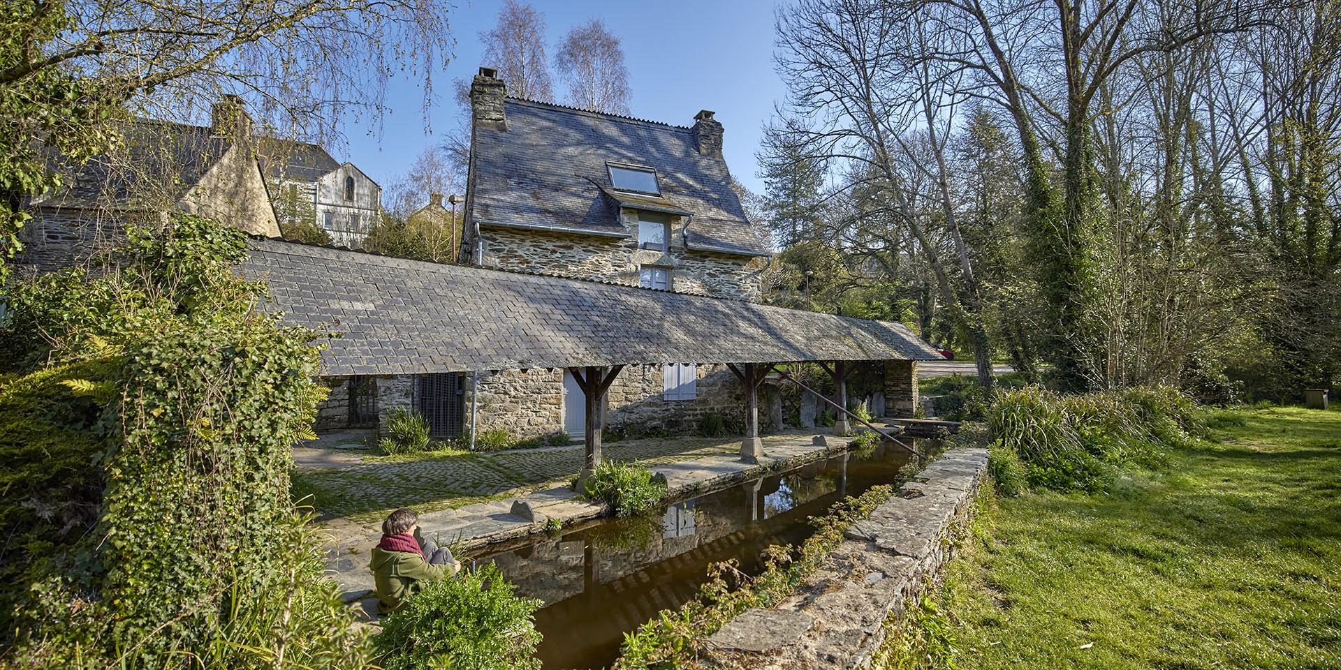 Lavadero del estanque | Rochefort-en-terre Turismo